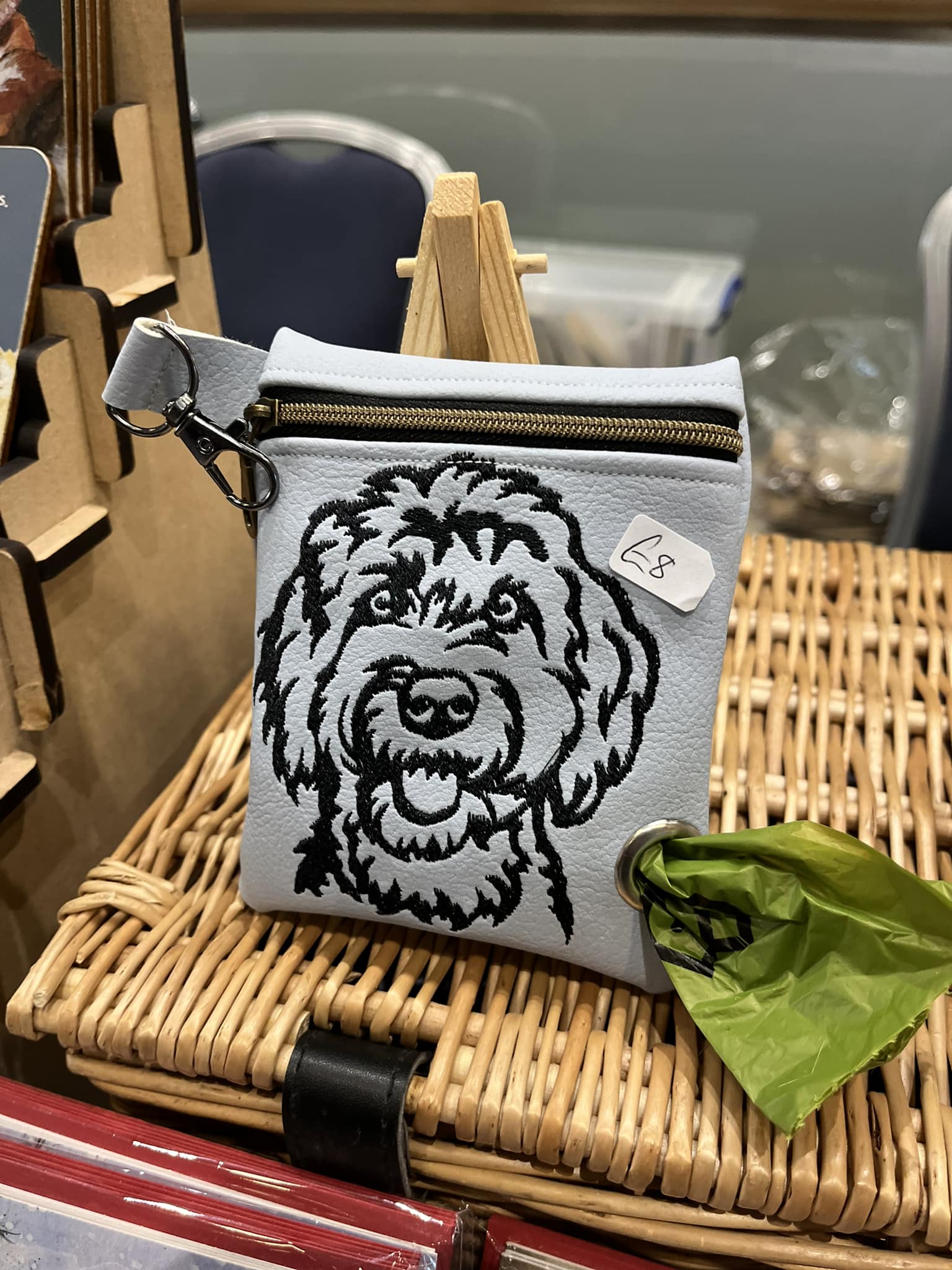 Embroidered Vinyl Poo Bag Holder – Distinctive Pets